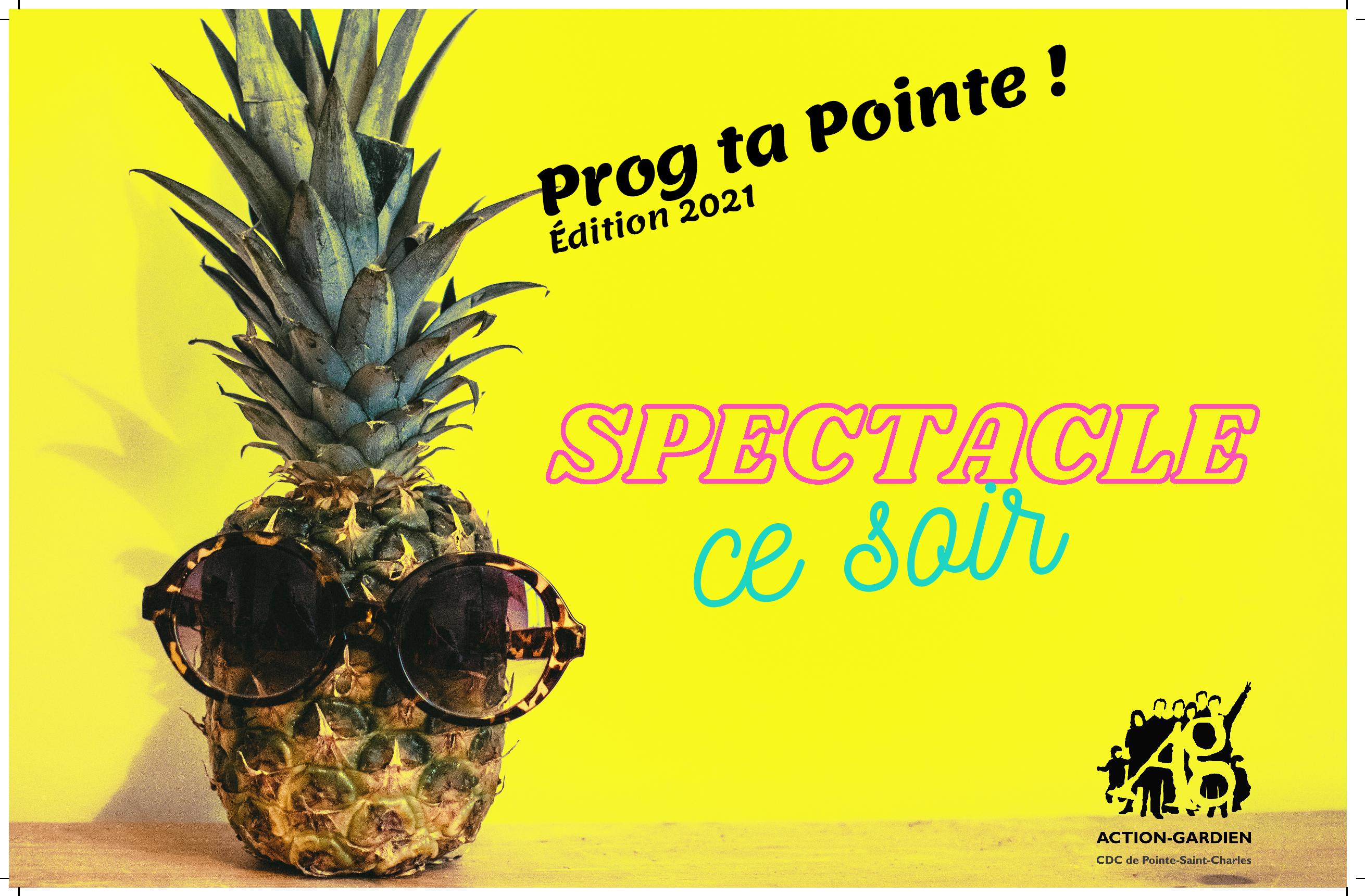 Prog ta Pointe - lancement jeudi le 1er juillet!