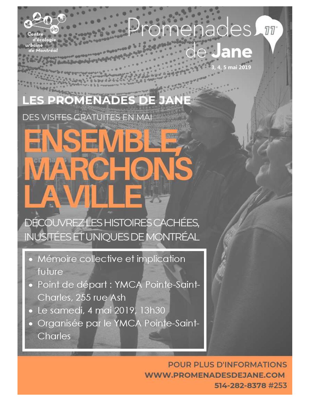 Invitation - "Ensemble, marchons la ville"